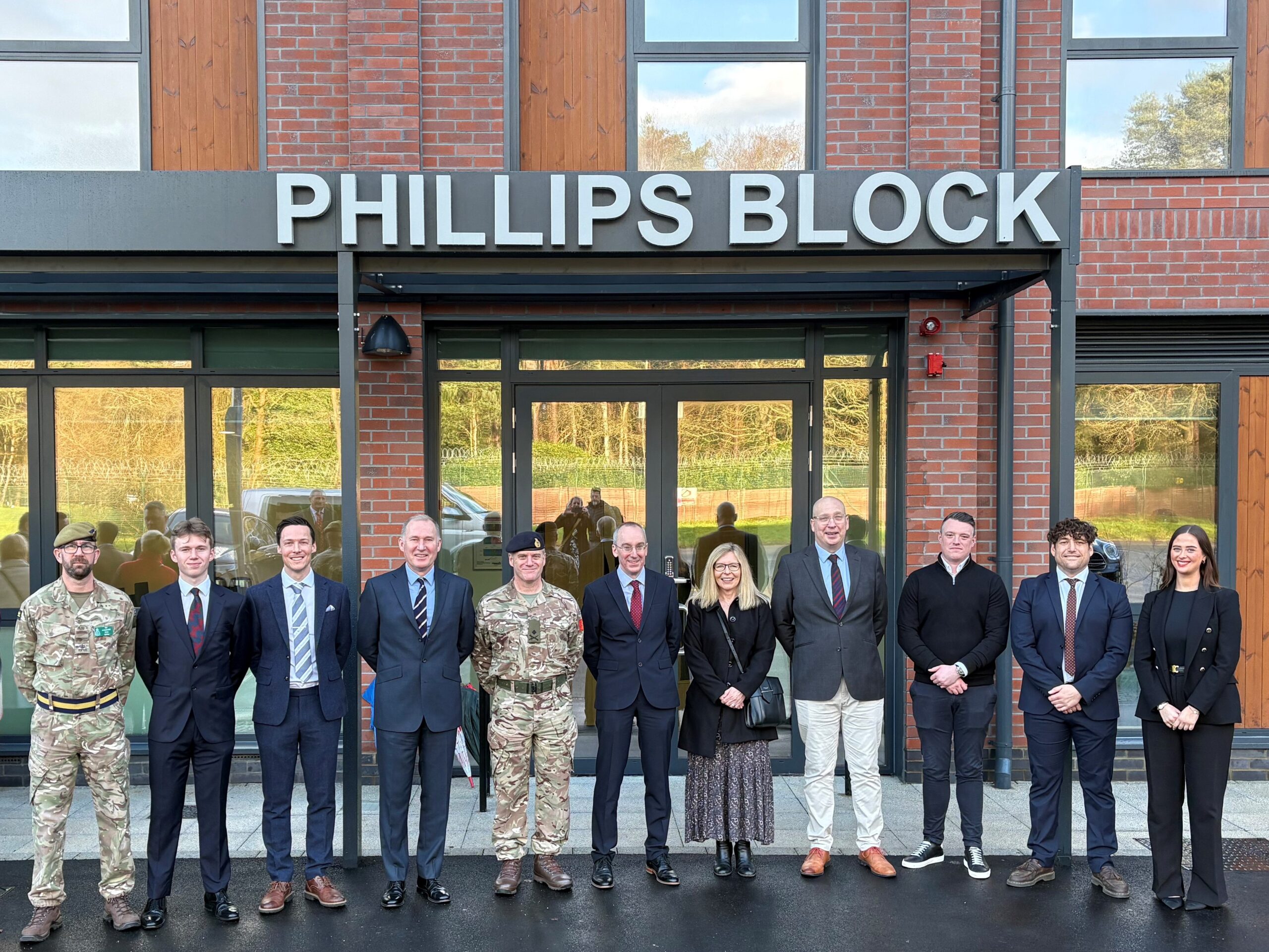 New Army Accommodation completed at Sandhurst - Reds10